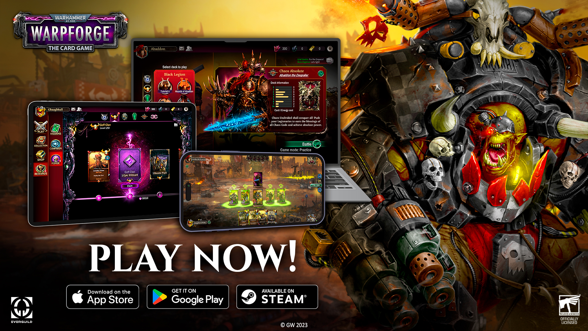 Warpforge is out on mobile! Here's how to play on multiple devices - Warpforge