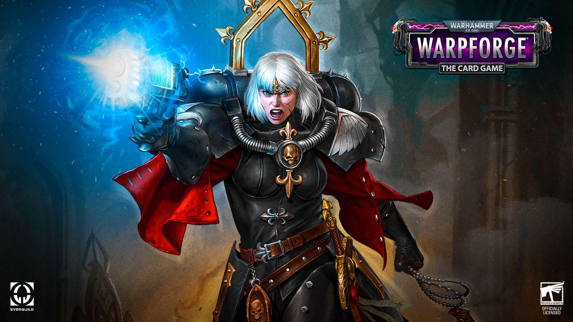Your prayers have been answered! Discover the Adepta Sororitas in new card reveals - Warpforge