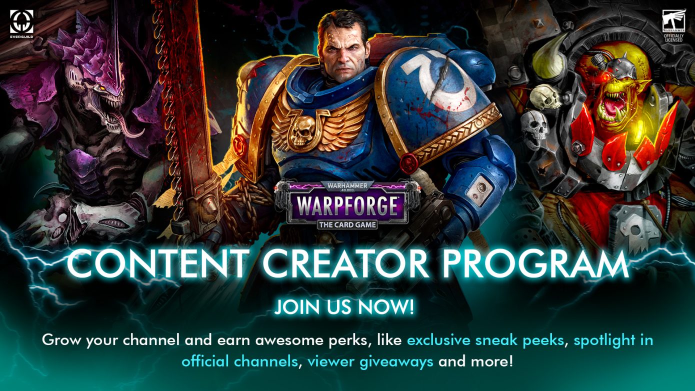 Introducing the new Content Creator Program - Warpforge